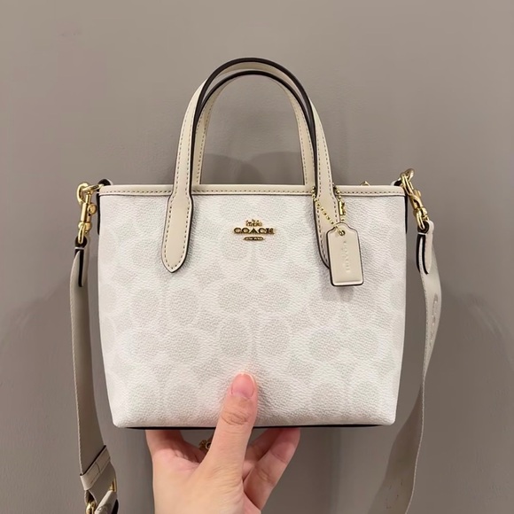 Coach | Bags | Nwtcoach City Mini Tote Bag In Signature Canvascoach ...